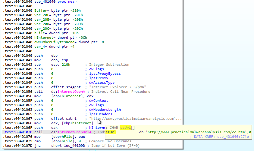 Practical Malware Analysis - Lab 6 Write-up - Malwarepenguin - Blog