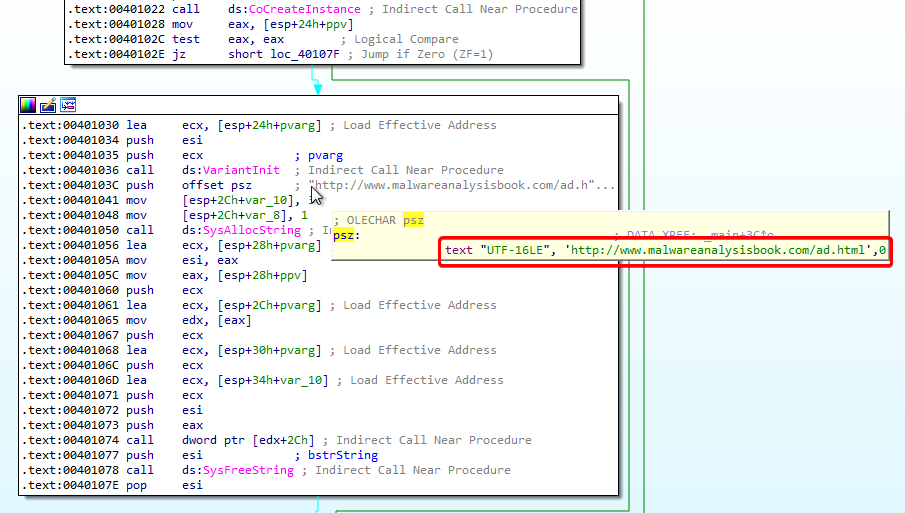 Practical Malware Analysis - Lab 7 write-up - MalwarePenguin - Blog